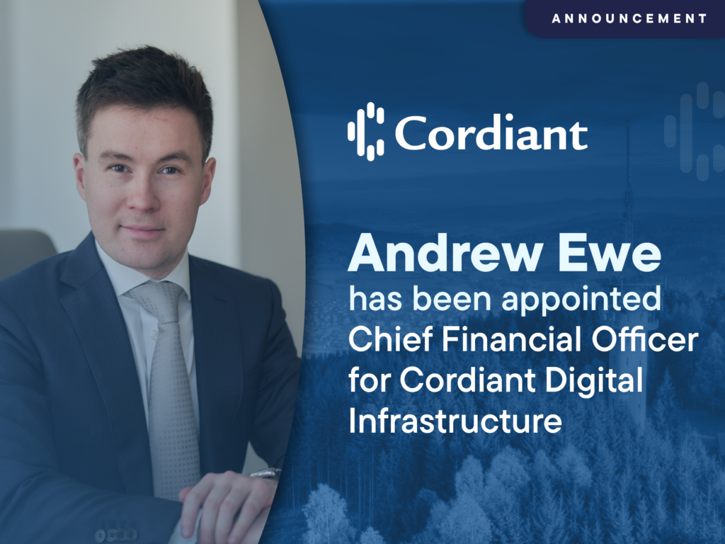 Appointment of Andrew Ewe as Chief Financial Officer (CFO) for Cordiant ...